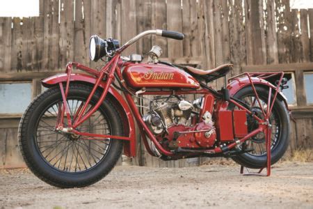 Sammy Pierces 1926 Indian Scout Motorcycle Classics
