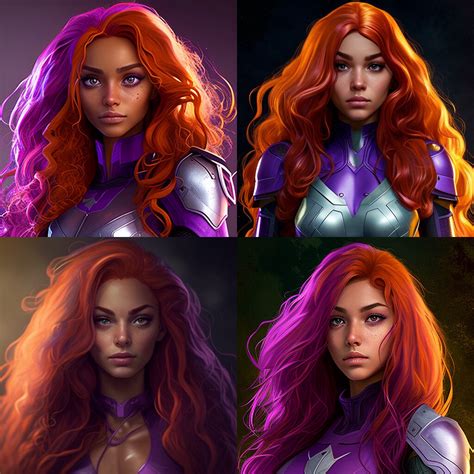 Artstation Starfire Teen Titans