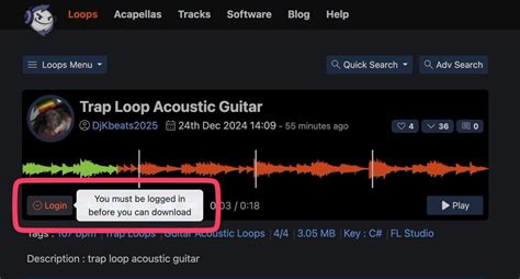 Looperman：免費音樂 Loop 與人聲素材下載，音樂創作者必備平台 免費資源網路社群