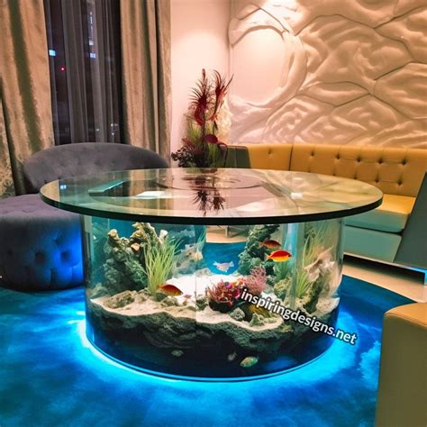 Glass Coffee Table Aquariums Are Now A Thing And Theyre Spectacular