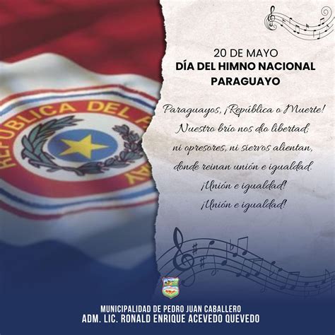 DÍa Del Himno Nacional Paraguayo