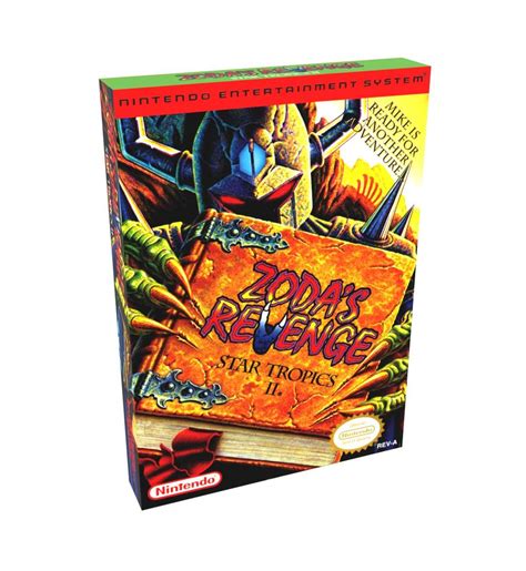 Star Tropics 2 Zodas Revenge Ntsc Nintendo Nes En