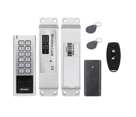 Ασύρματη Ηλεκτρική Κλειδαριά Λειτουργεί με Μπαταρίες Ασφαλείας Με Ηλεκτροπύρο Secukey Ws2 K Kit