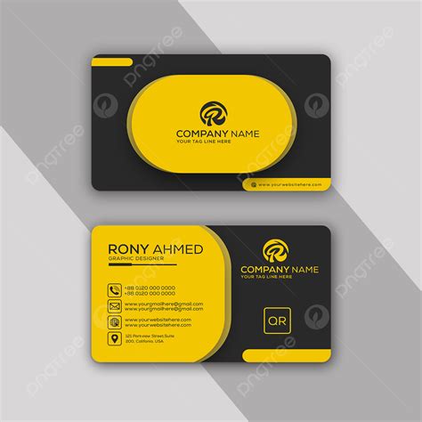 Business Card Template Download On Pngtree