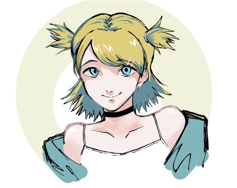 Safebooru 1girl Bare Shoulders Black Choker Blonde Hair Blue Eyes