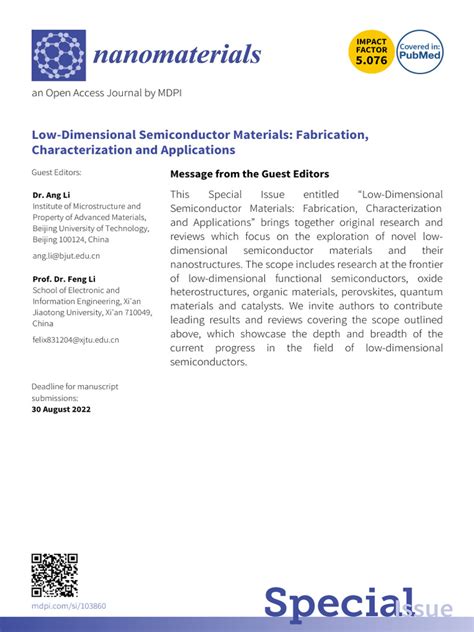Lowdimensionalsemiconductormaterials Pdf