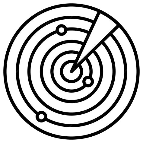 Premium Vector Radar Vector Illustration