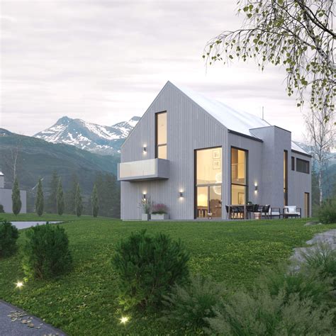 Fløyen Arkitektur Moderne Arkitektur Moderne Hus