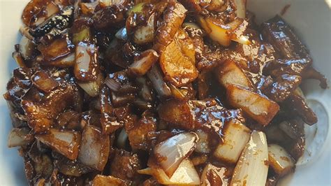 양파 춘장 대패삼겹살 맛있는 짜장면 완성 Youtube