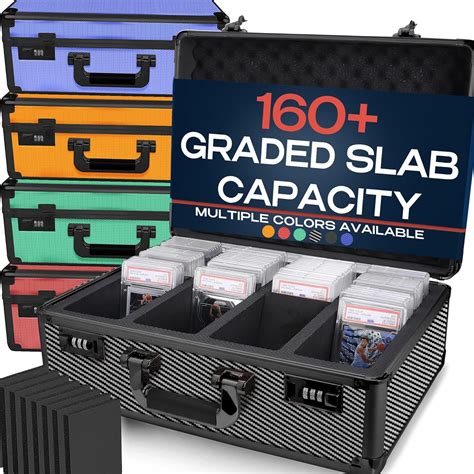 Valun Carbon Fiber 160 Slab Graded Card Storage Box 4