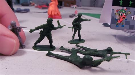 Worlds Smallest Little Green Army Men Review Youtube