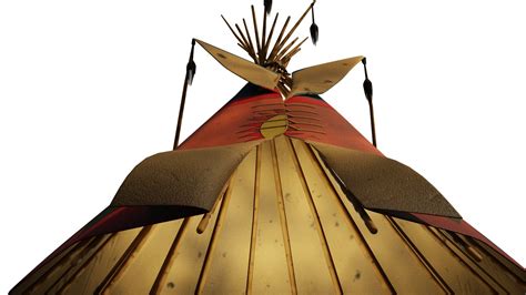 Tepee 3d Model Turbosquid 1714516