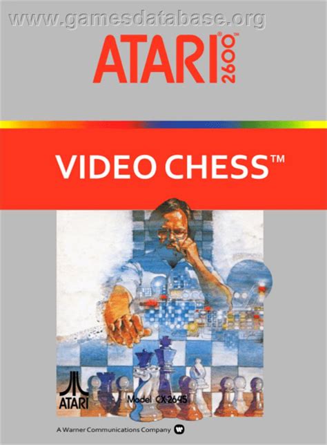 Video Chess Atari 2600 Artwork Box