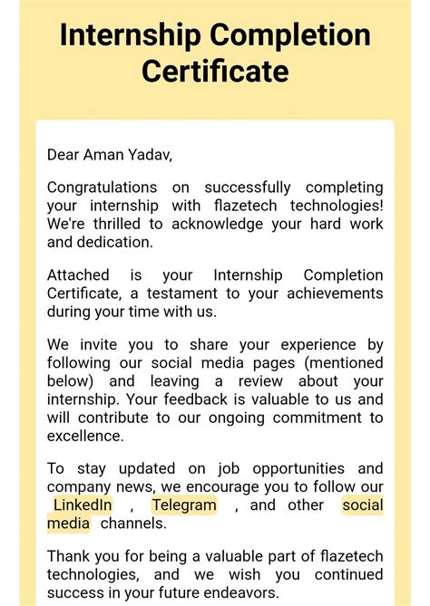 Aman Yadav On Linkedin Internshipcompletion Gratitude Flazetech Pythondeveloper