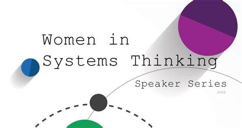 Felicia Chavez On Linkedin System Of Systems Thinkers Systems Thinking Marin