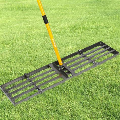 Joyhalo Lawn Leveling Rake 36 Inch Yard Lawn Leveling For
