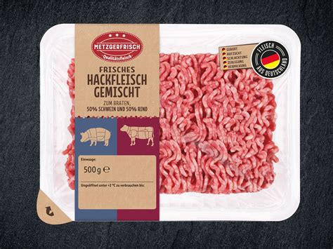 Metzgerfrisch Frisches Hackfleisch Gemischt