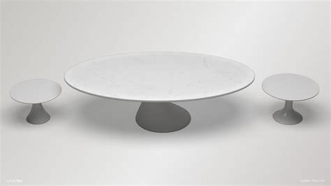 3d Model Futuristic Tables Set Vr Ar Low Poly Cgtrader