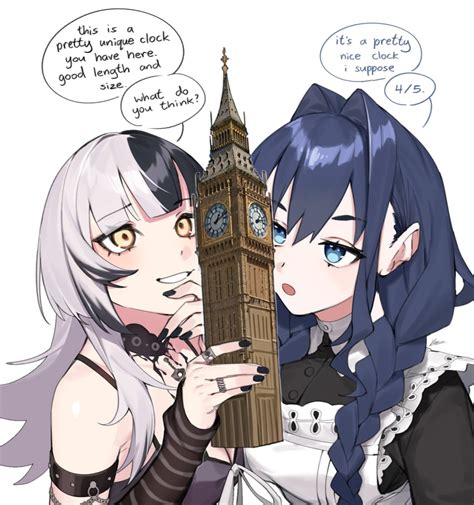 Ouro Kronii And Shiori Novella Hololive And 1 More Drawn By Dasdokter