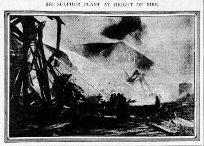 Williamsburg In Flames Explosion On The East River 1912 And A Test
