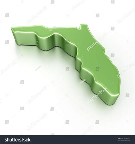 3d Rendering Florida Stock Illustration 55982227 Shutterstock