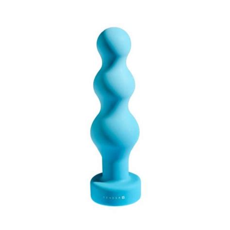 Gender X Plugged Up Silicone Flexible Beaded Vibrator Sex Toys At