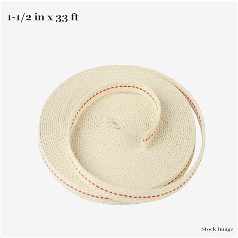 Roll Of 1 12 Inch Wide Oil Lamp Wick For Flat Wick Oil Lamp Burners 33