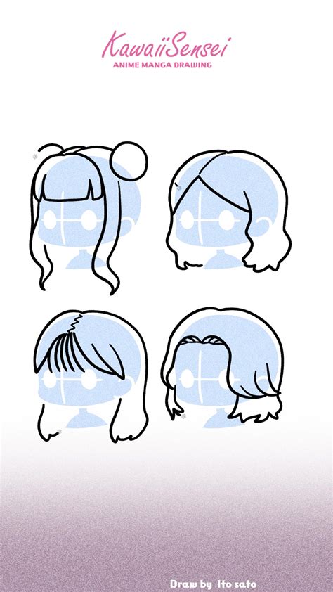 How To Draw Chibi Hair For Beginners
