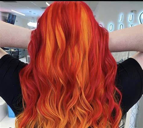 Red And Orange Hair Colour Red Orange Hair Hair Color Orange Hair