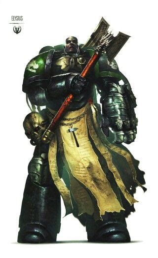 Salamander Chaplain Warhammer 40k Warhammer Warhammer 40000