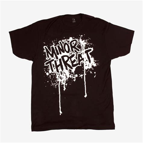 Minor Threat Drip T Shirt Tsurt