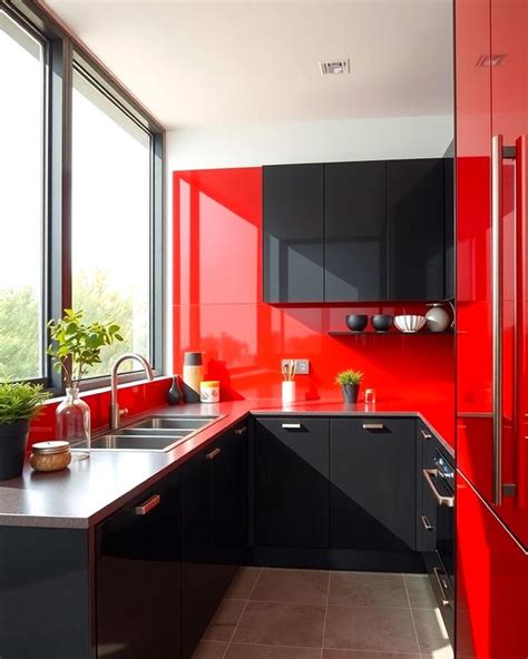 25 Red And Black Kitchen Ideas For A Bold Look