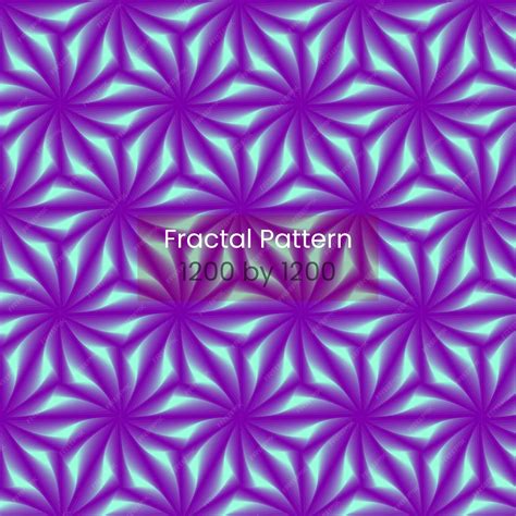 Premium Vector Fractal Pattern
