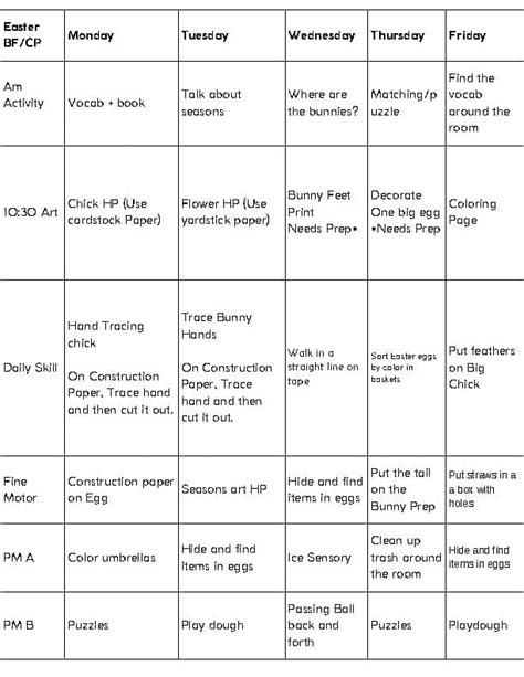 Easter Themed Lesson By Marias Many Things Tpt