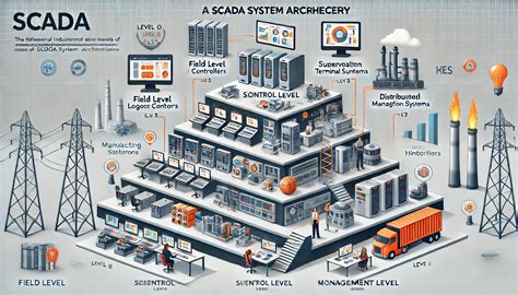 Scada Architecture Scada System Hierarchy Mfg Tech Hub