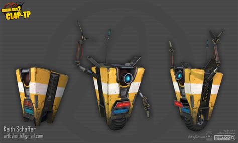 Cl4p Tp Claptrap By Keith Schaffer
