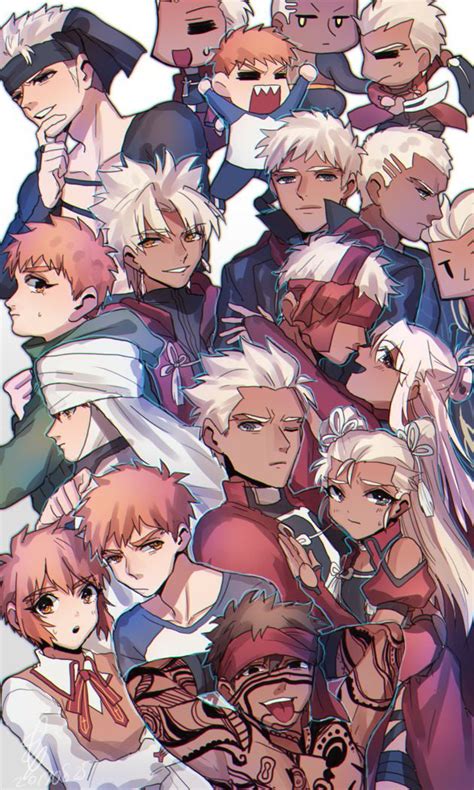 When Saberfaces Is Too Mainstream I Present You Emiyafaces 9gag