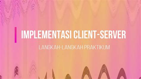 Implementasi Client Server Youtube