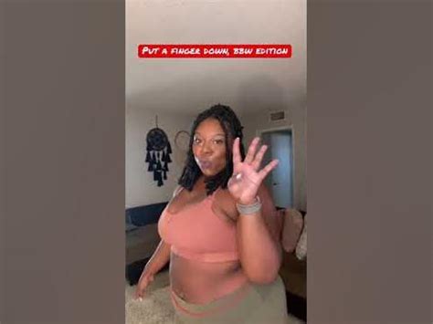 Put A Finger Down Bbw Edition Shorts Youtube