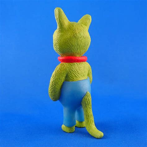 Grumble Toy Boy Cat Green Circus Posterus