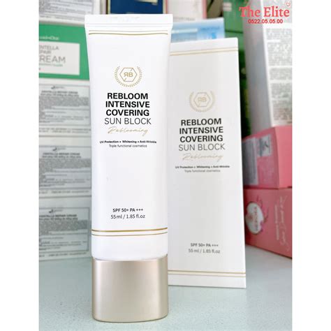 Rebloom Stem Cell Sunscreen Spf50 55 Ml Shopee Philippines