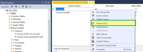 Sql Foreign Key How To Create In Sql Server With Example