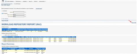 Getting Started With Oracle Automatic Workload Repository Awr Reports