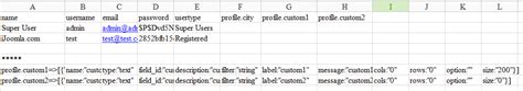 Import Custom User Fields In Joomla 3x Custom Joomla Extensions