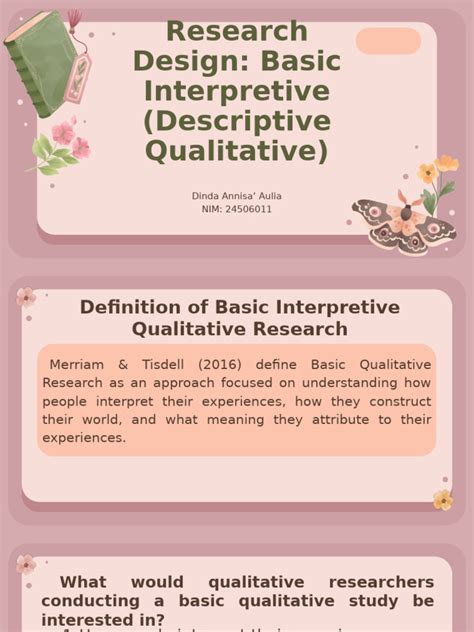 Descriptive Qualitative Pdf Qualitative Research Intelligence