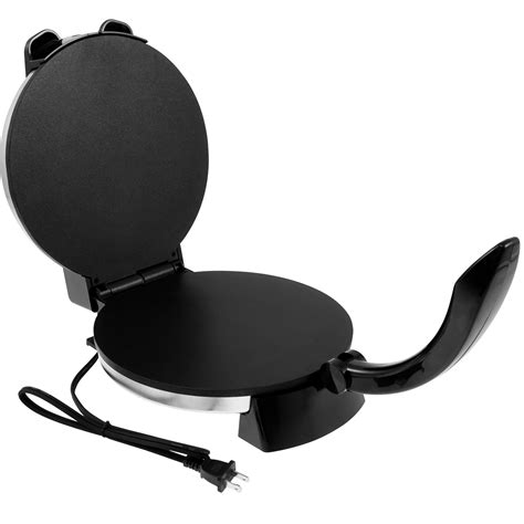 Roti Maker With Removable Handle Electric Tortilla Press Nonstick