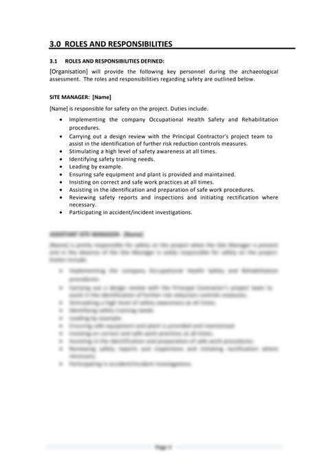 Solution Project Safe Work Method Statement Studypool