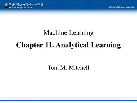 Ppt Machine Learning Chapter 11 Analytical Learning Powerpoint
