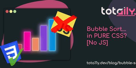Bubble Sort In Pure Css [no Js] 😱 Dzmitry Tselabionak