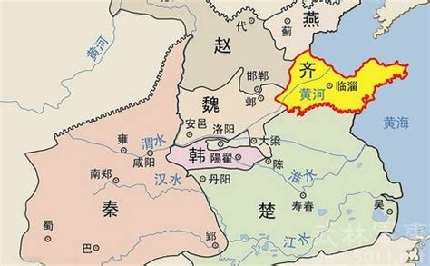 战国七雄全地图详解，看看您在战国时期的国籍！百科ta说